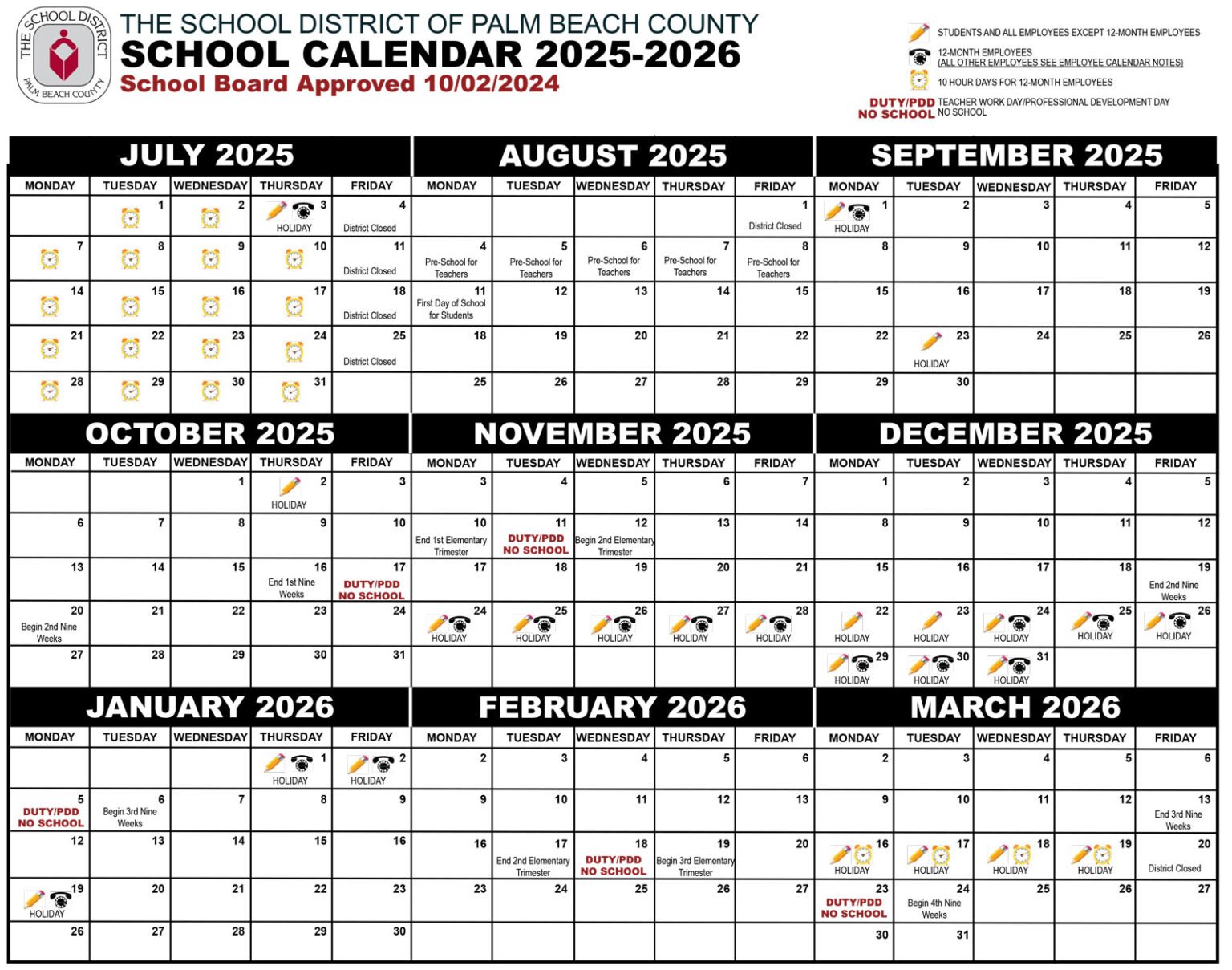 Hampton City Schools Calendar 26 27 - School Calendars & Holiday ...